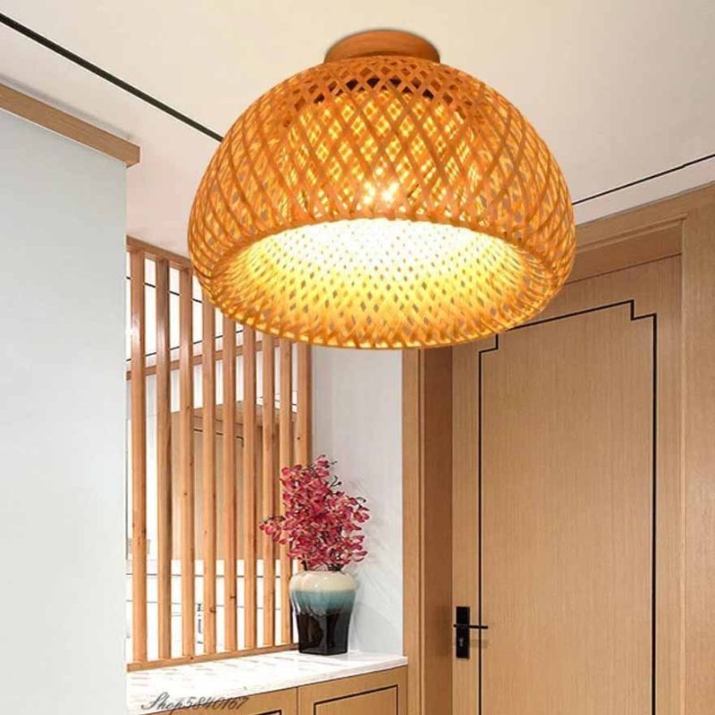 Wicker Ceiling Light Collections