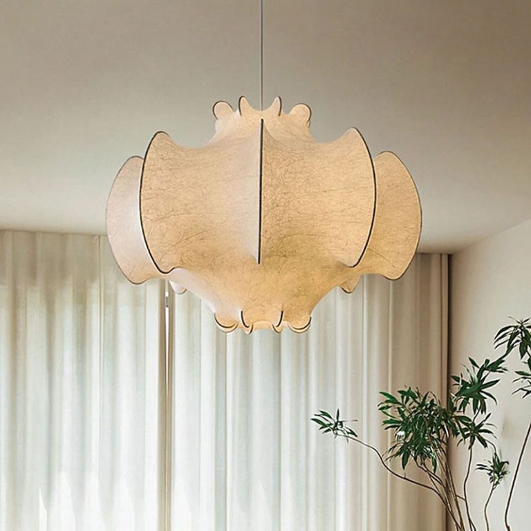 Creative Silk Cocoon Pendant Light with Modern Design