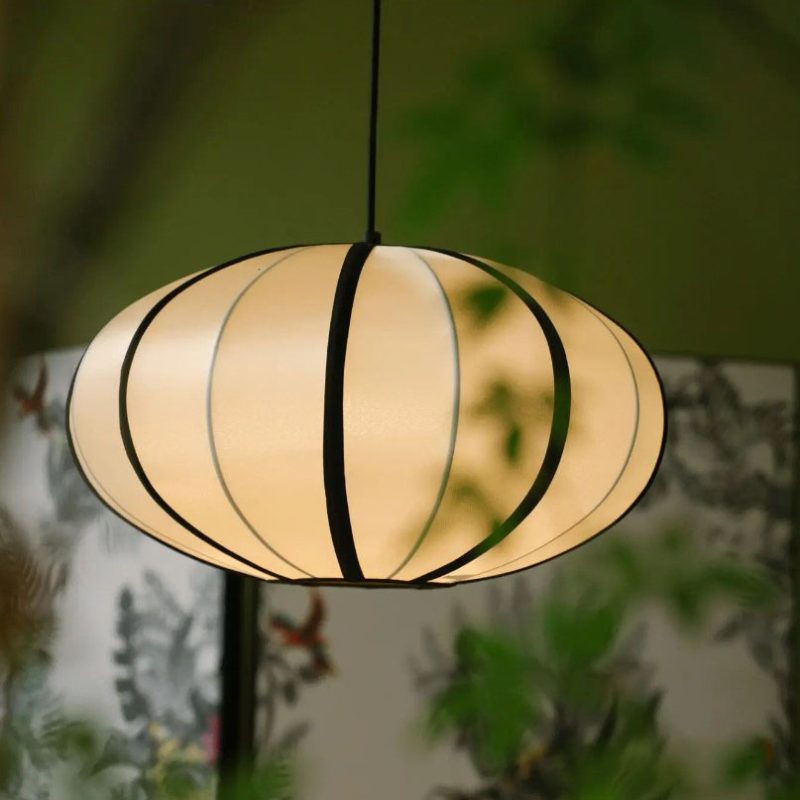 Classic Fabric Pendant Light for Warm, Minimalist Spaces