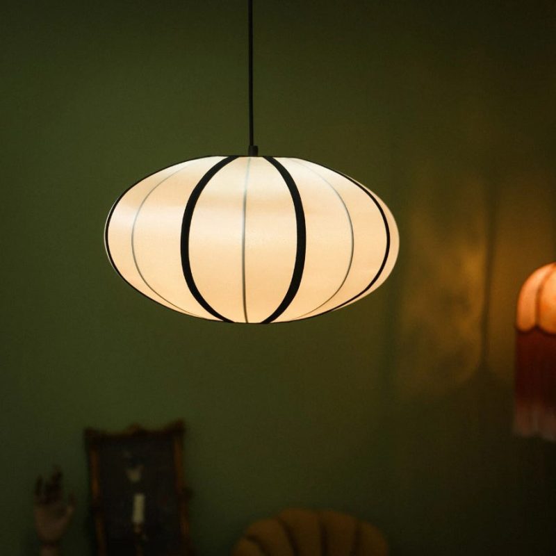 Classic Fabric Pendant Light for Warm, Minimalist Spaces