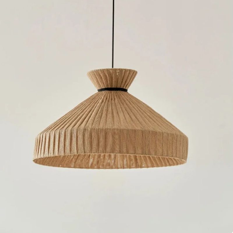 Minimalist Fabric Pendant Light for Dining and Bedroom