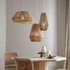 Best Wicker Rope Pendant Light Home Decor