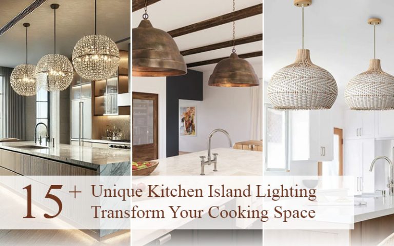 15+ Unique Kitchen Island Lighting: Transform Your Cooking Space
