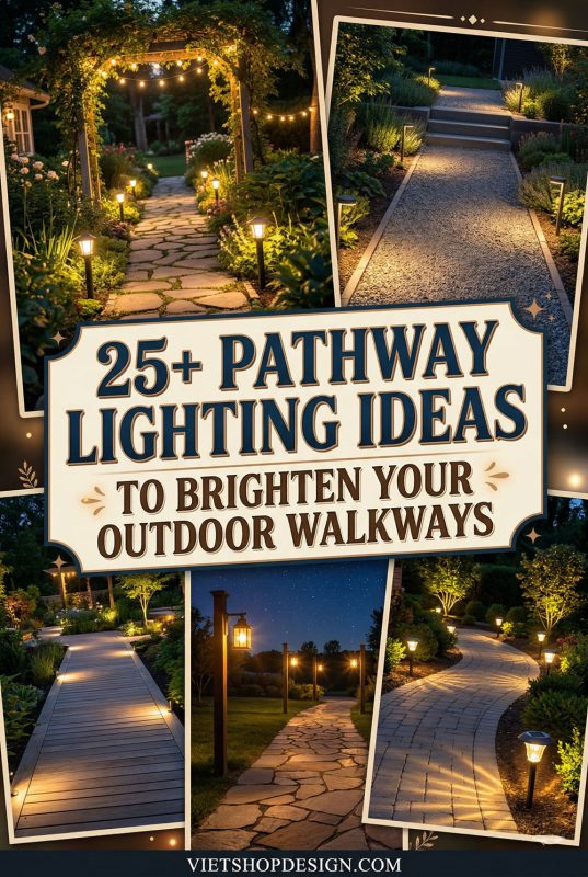 25+ Pathway Lighting Ideas to Brighten Your Outdoor Walkways