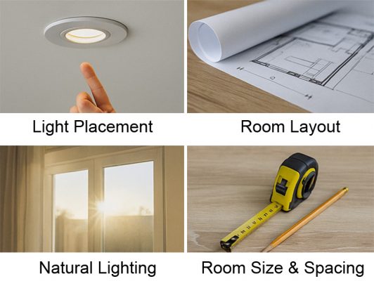 Recessed Lighting Layout Guide: Room-by-Room Tips & Ideas