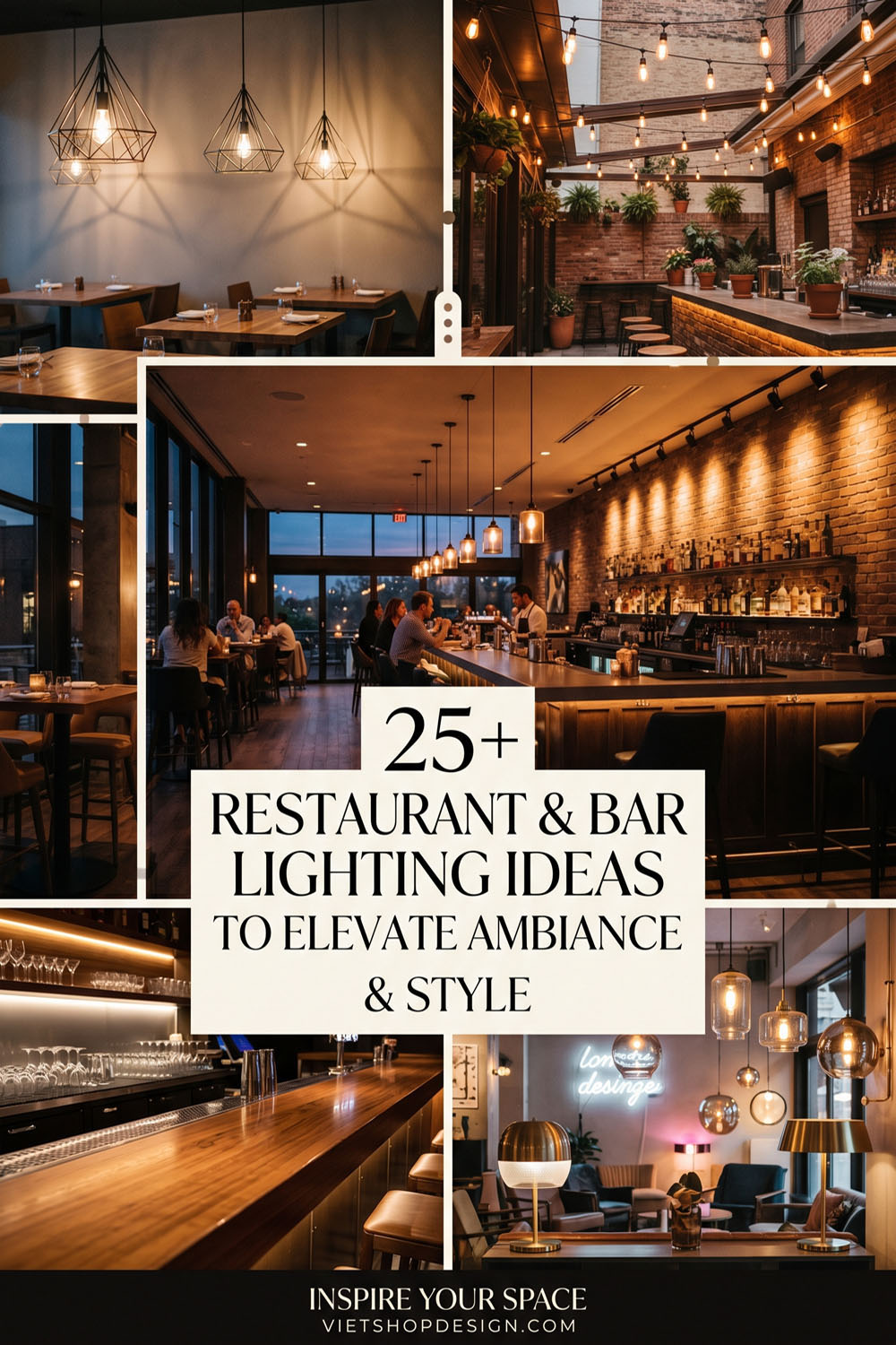 25+ Restaurant Bar Lighting Ideas to Elevate Ambiance & Style