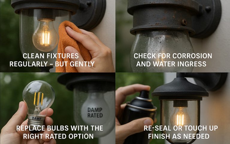 Damp vs Wet Rated Lighting: All Things You Need to Know
