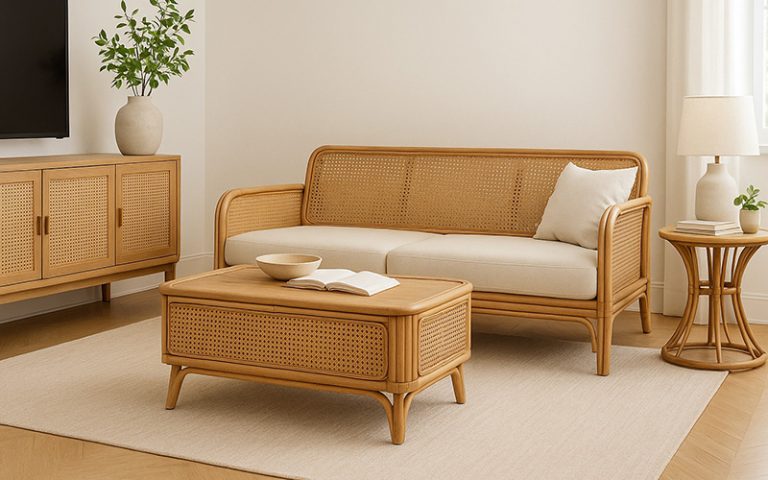 Rattan Living Room Furniture Ideas to Elevate Your Home Style