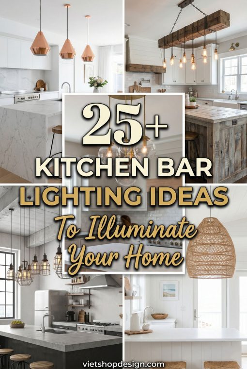 25+ Kitchen Bar Lighting Ideas to Illuminate Your Home