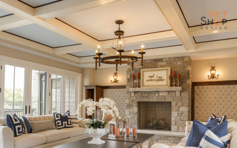 Coffered Ceiling Lighting Ideas - Enhance Depth and Elegance