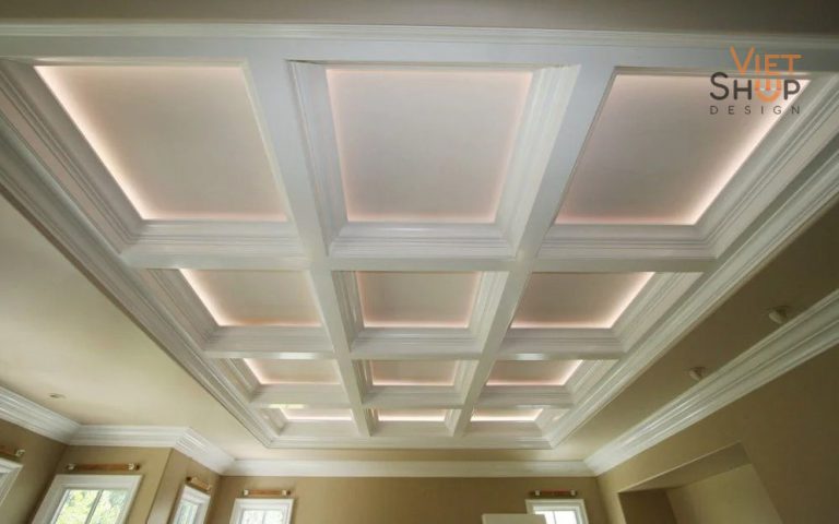 Coffered Ceiling Lighting Ideas - Enhance Depth and Elegance