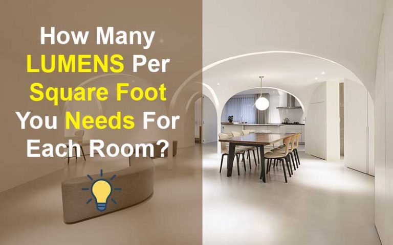 How Many Lumens Per Square Foot (Room-by-Room Guide)