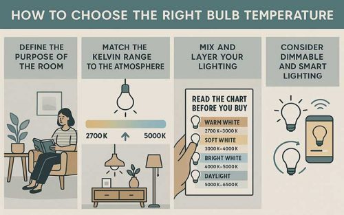 Lighting Temperature Guide: How to Choose the Perfect Light Color