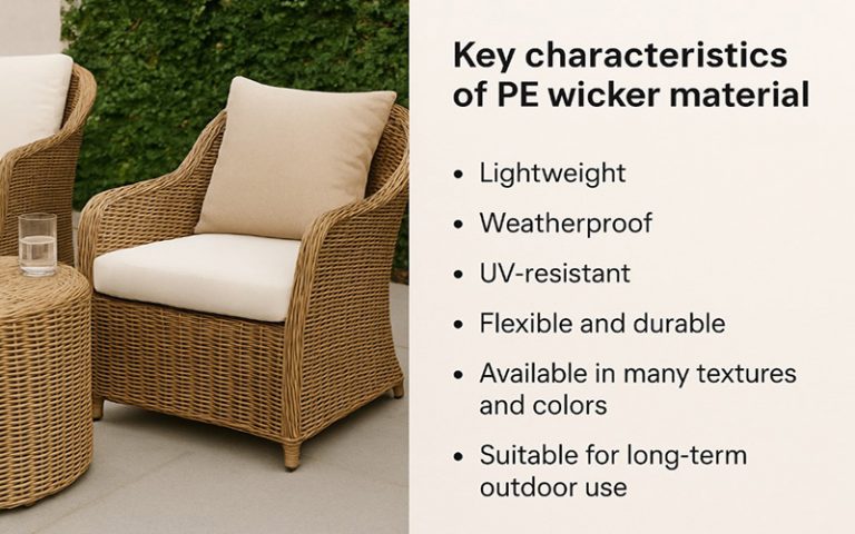 What Is PE Wicker? Full Guide to Materials, Benefits & Uses