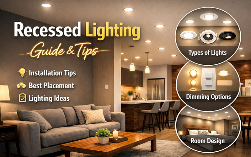 Recessed Lighting Guide & Tips: Everything You Need to Know